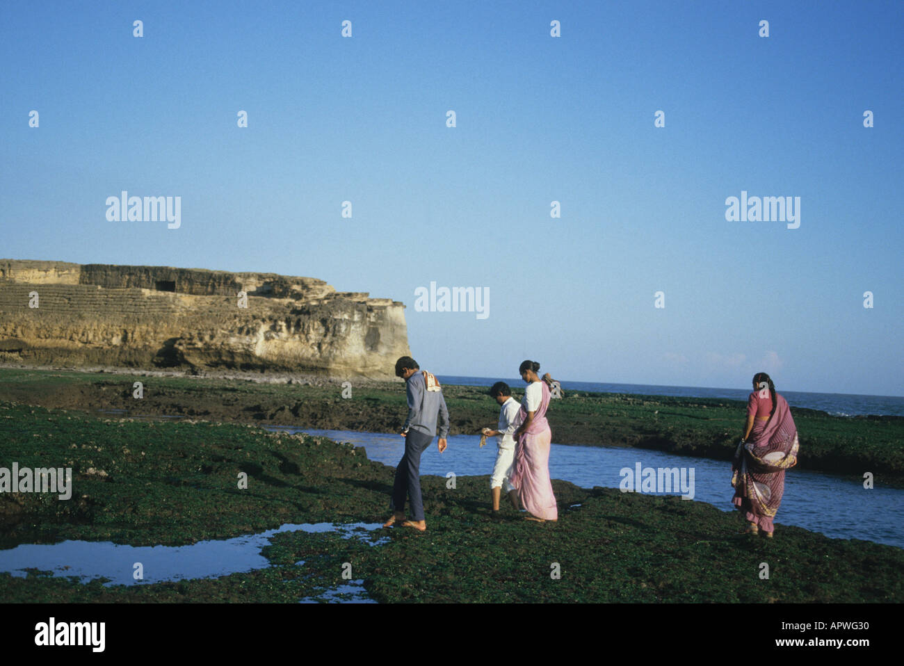 people going for a walk in Dio, India Stock Photo - Alamy