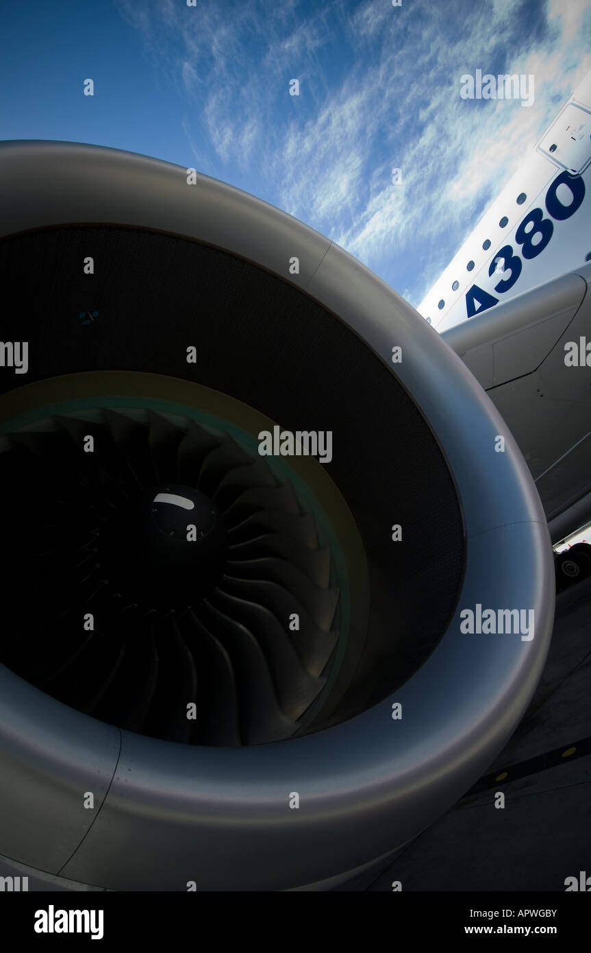 Jet Plane engine Stock Photo - Alamy