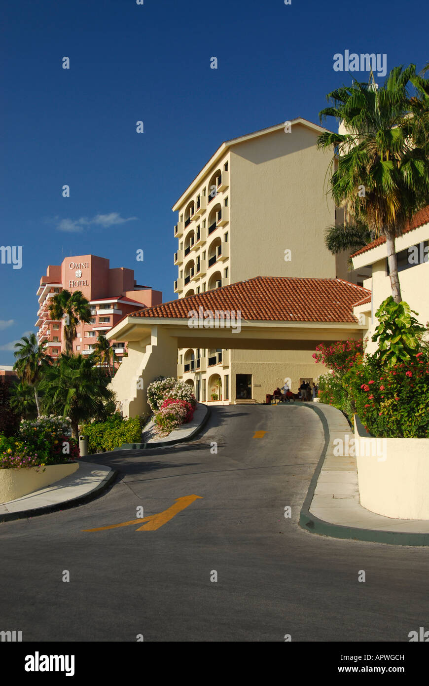 Tourist resort in Cancun, Quintana Roo State, Mexico, North America ...