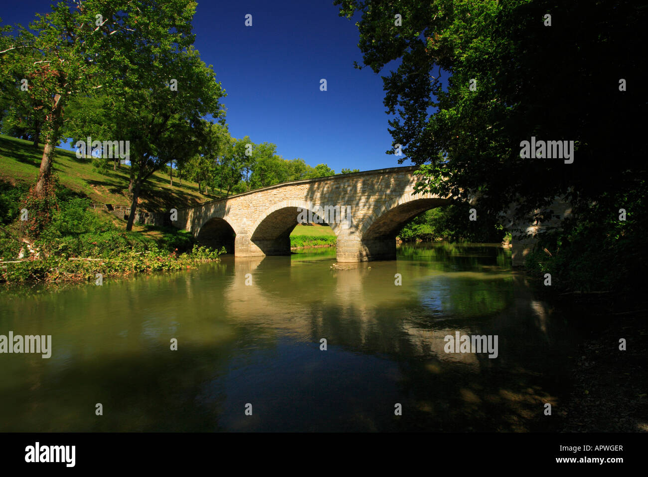 Burnside Bridge, Antietam National Battlefield, Sharpsburg, Maryland ...