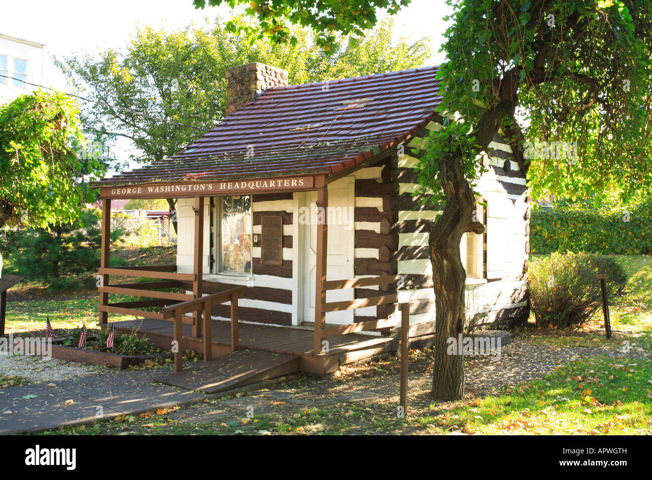 George Washington Headquarters, Cumberland, Maryland, USA Stock Photo ...