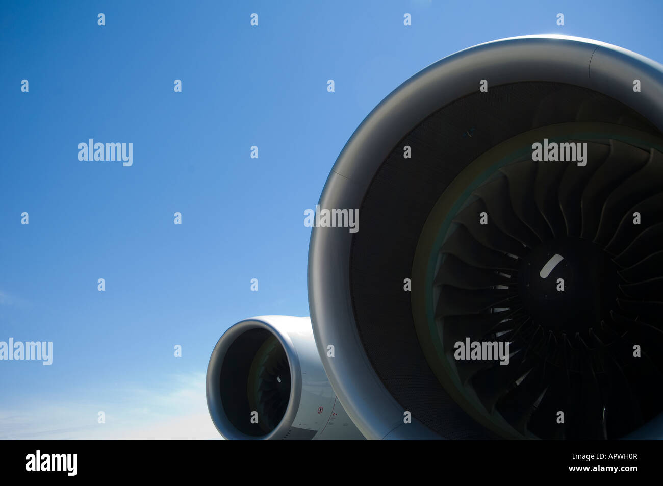 Jet Plane engines Stock Photo - Alamy