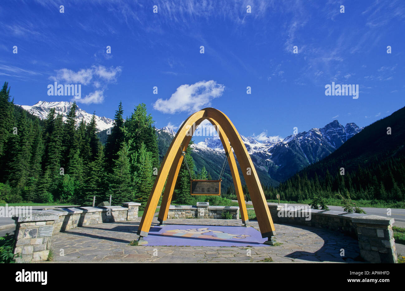 Rogers pass trans canada highway hi-res stock photography and images ...