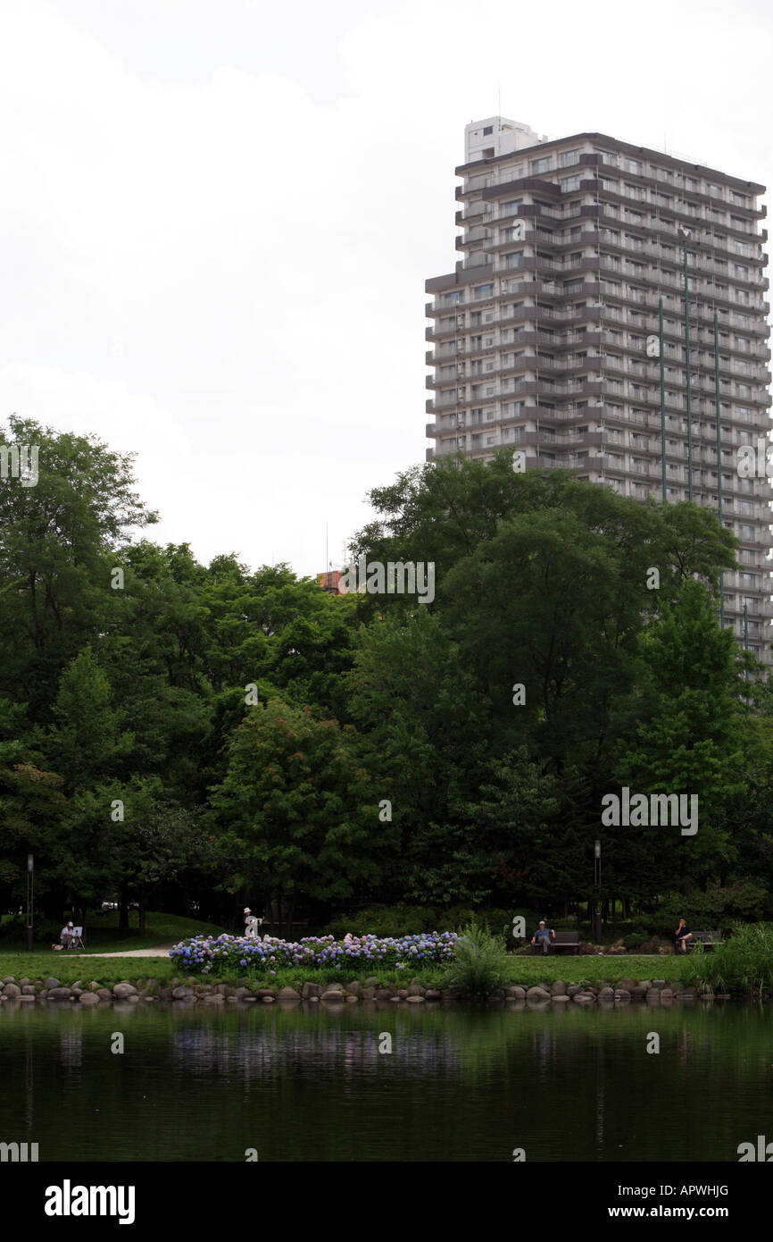 Tall building in sapporo japan hi-res stock photography and images - Alamy