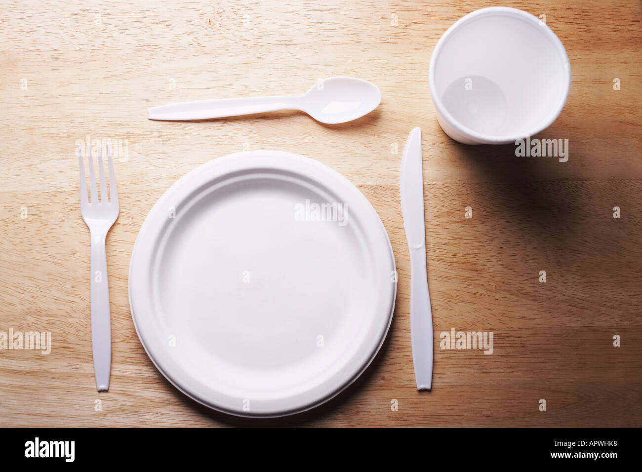 Plastic flatware hi-res stock photography and images - Alamy