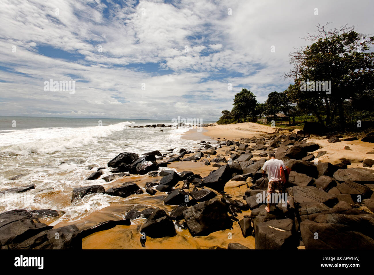 Liberia, Cape Mount, Robertsport Stock Photo - Alamy