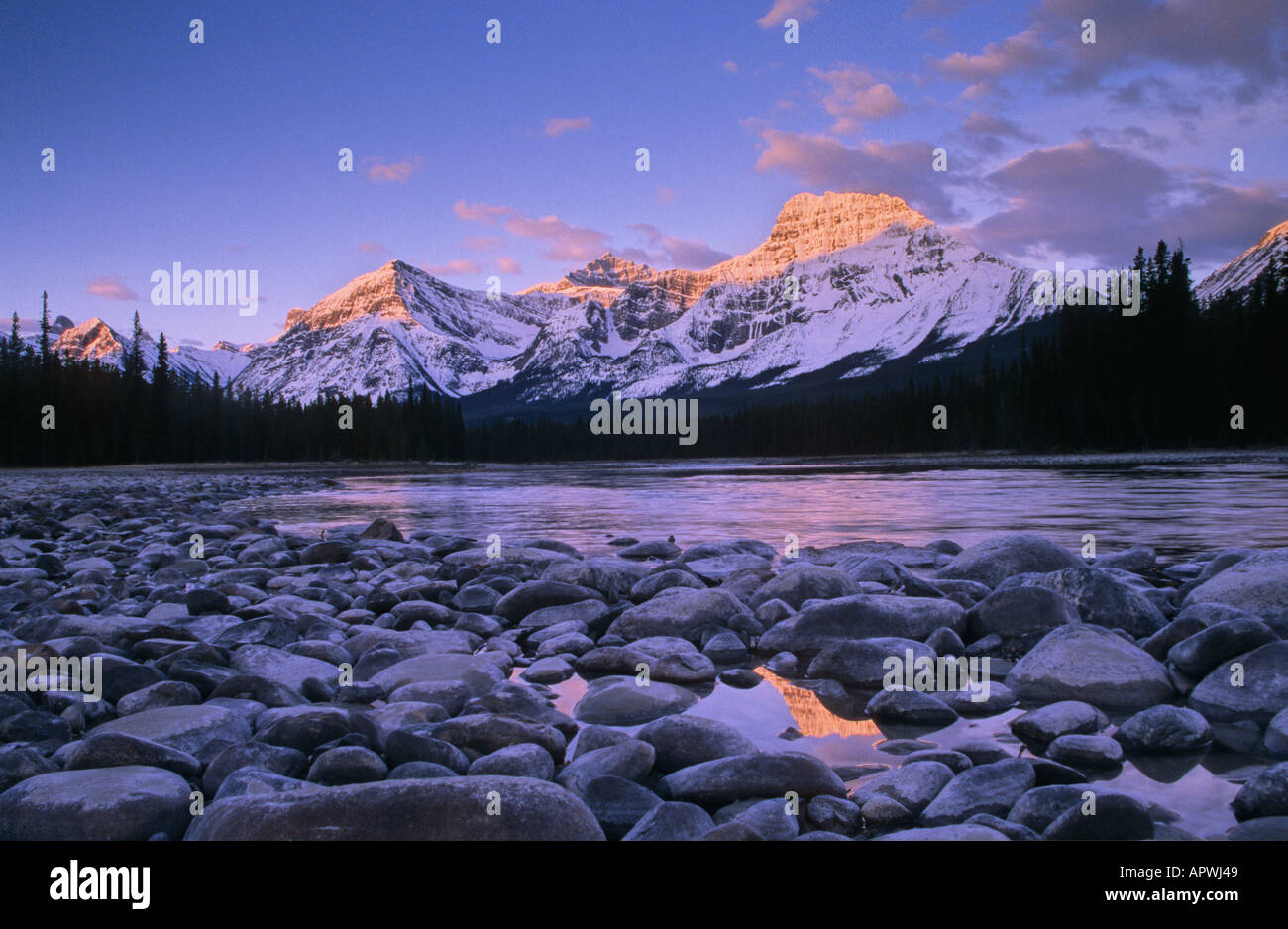 Mount christie jasper national park hi-res stock photography and images ...