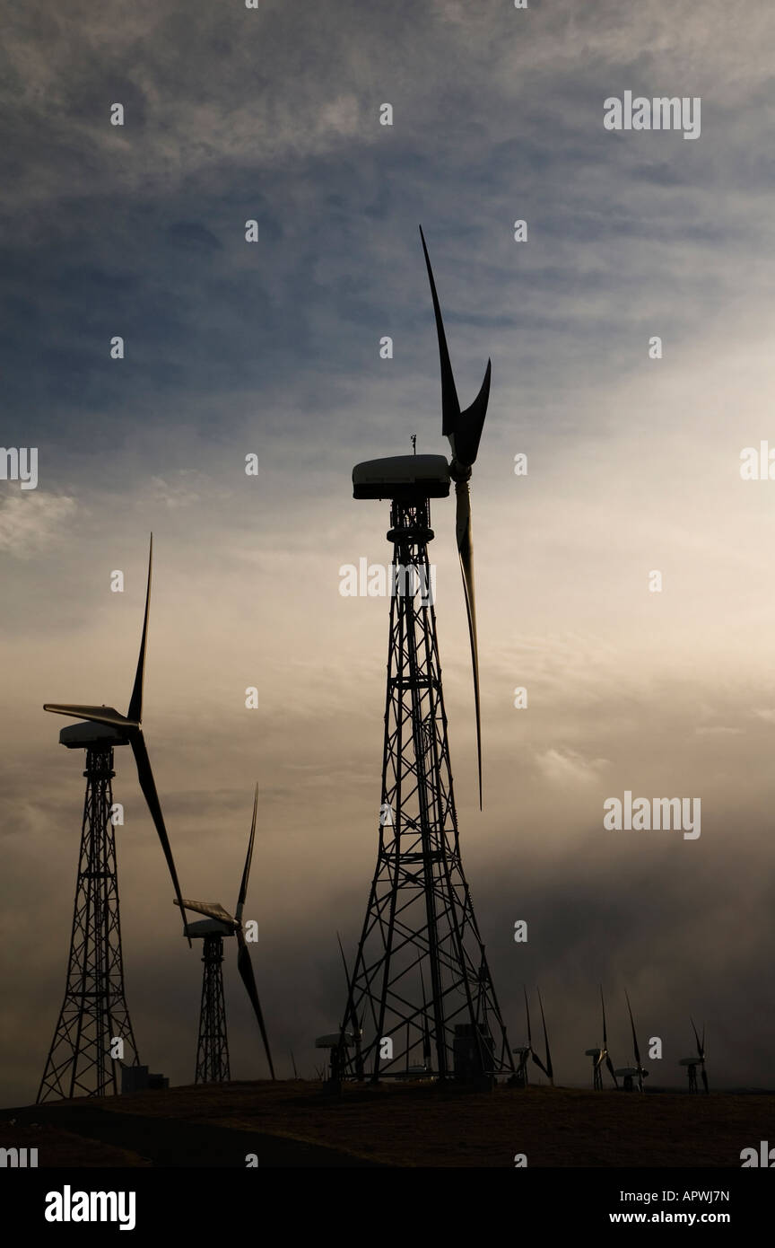 Windmills generating electricity Stock Photo - Alamy