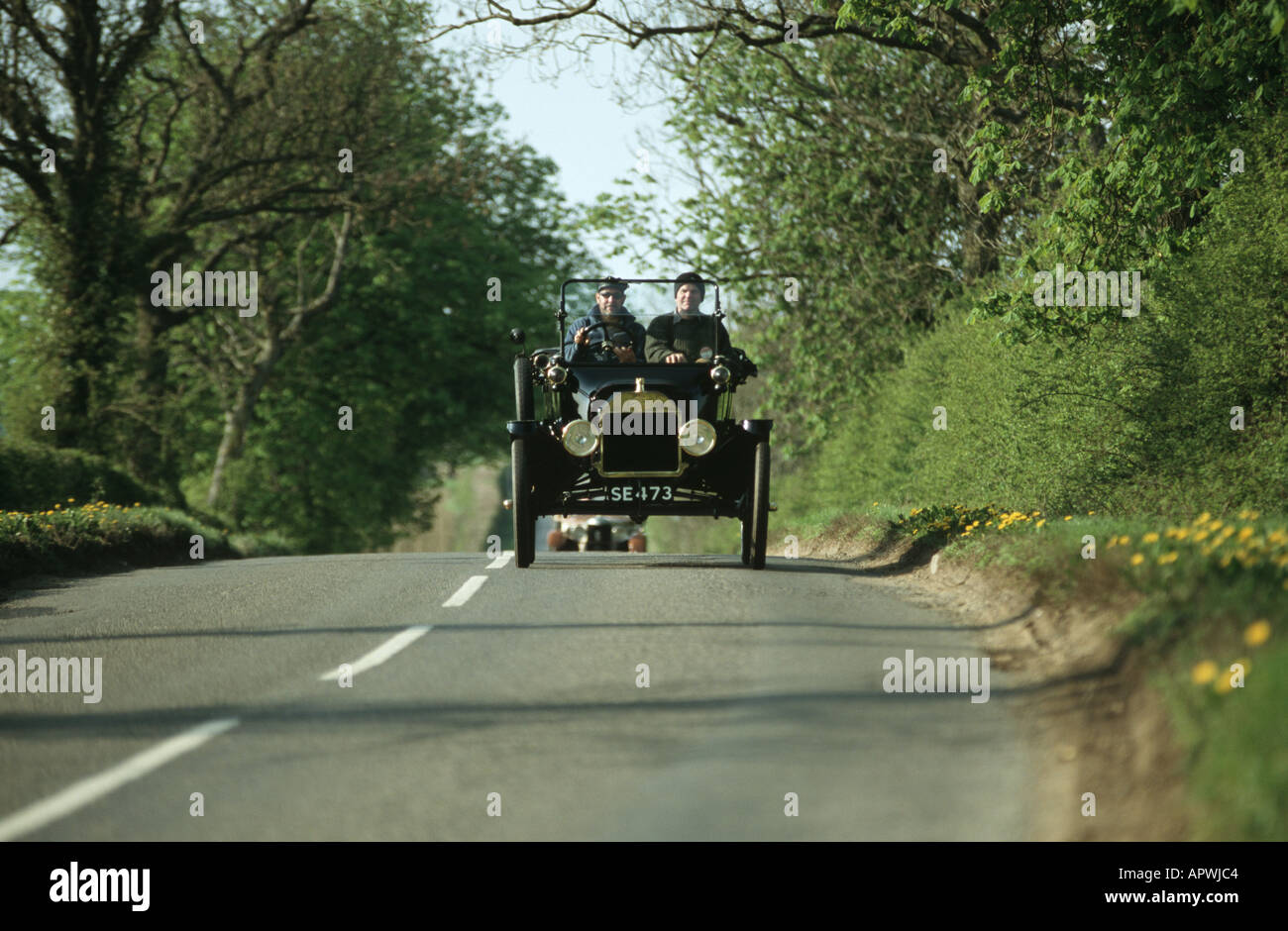 Car front view ford driver hi-res stock photography and images - Alamy