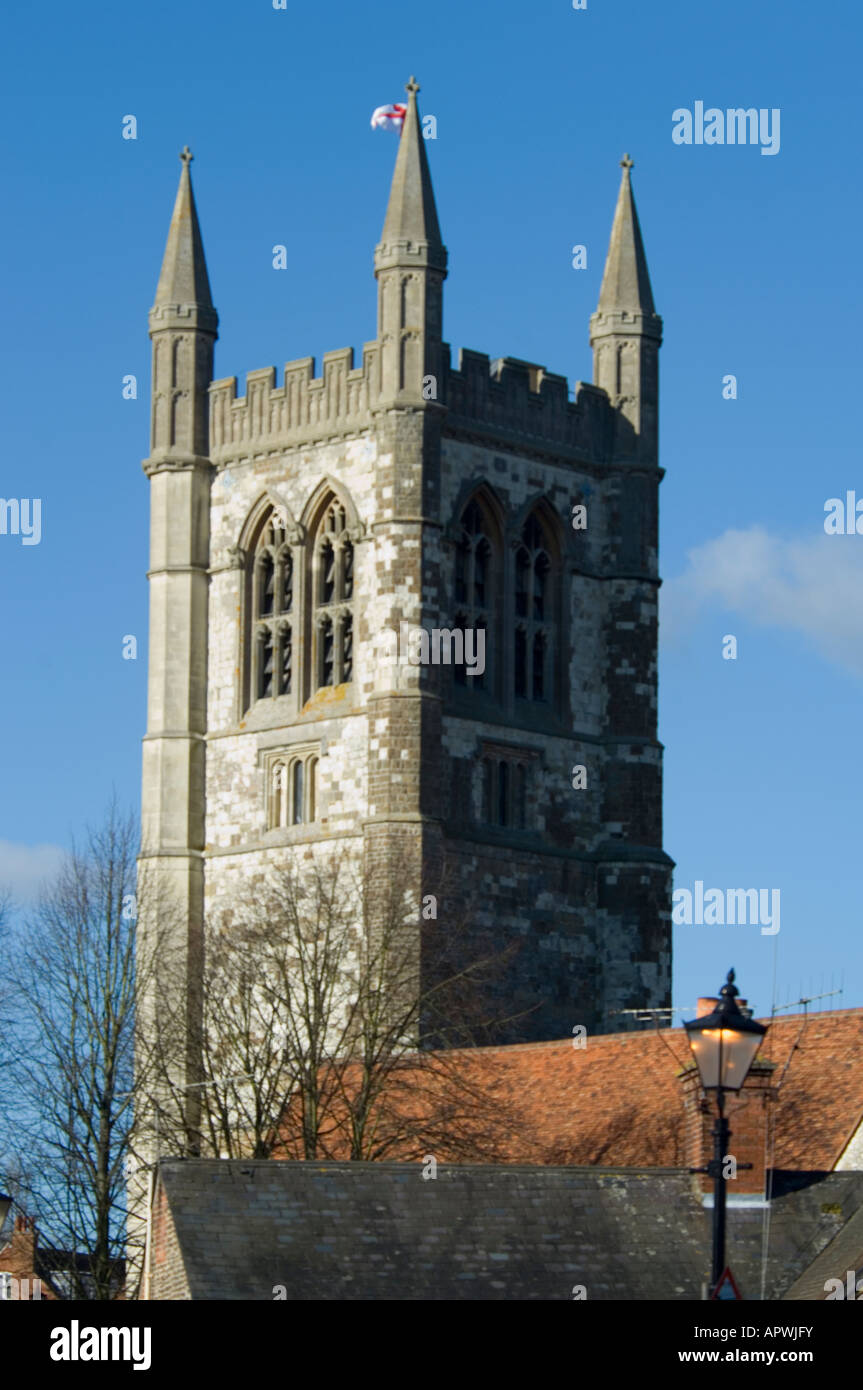 St Andrew's Parish Church Farnham Surrey Stock Photo - Alamy