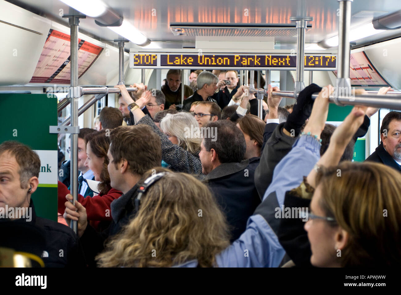 Seattle trolley streetcar hi-res stock photography and images - Alamy