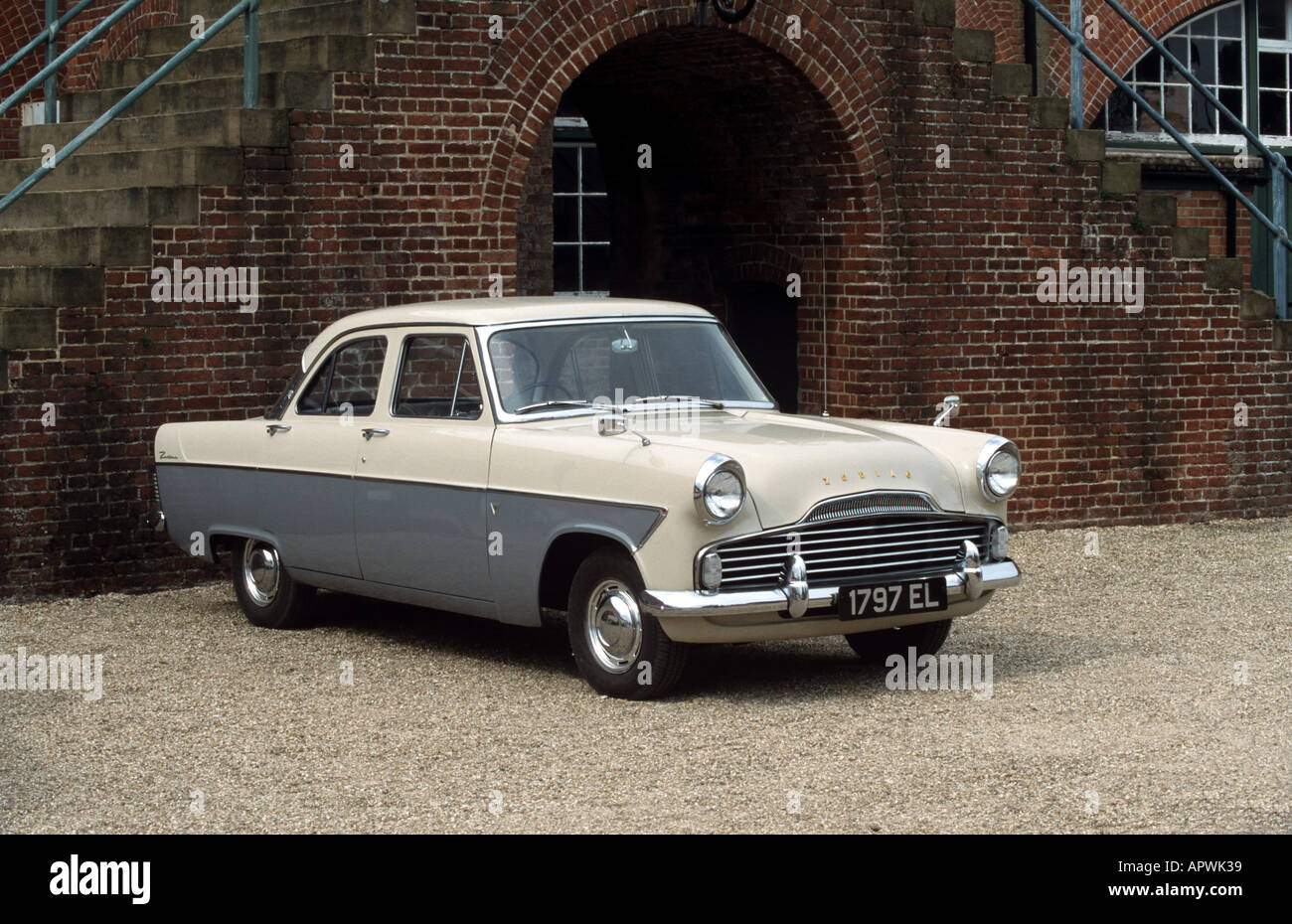 Ford Zodiac MK2. Built 1956 to 1962. Designed by Colin Neale Stock ...