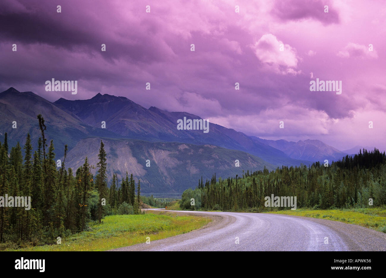 Alaska highway muncho lake hi-res stock photography and images - Alamy