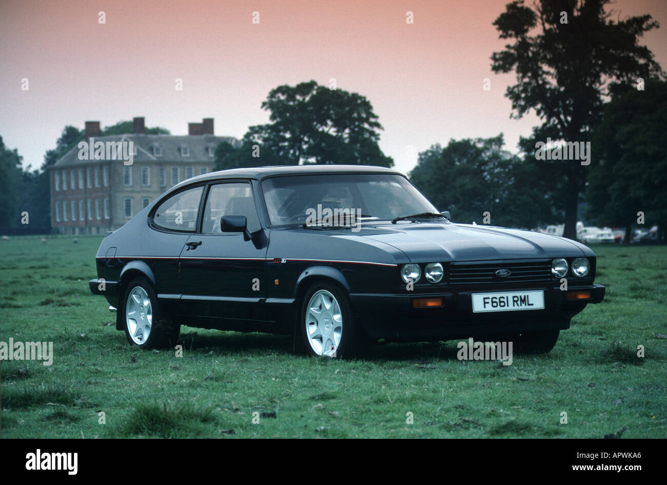 Ford Capri 280 Brooklands of 1986. Built 1986 only Stock Photo - Alamy