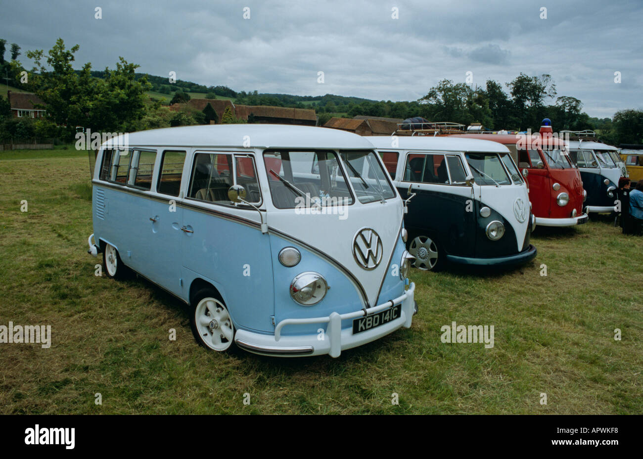 Volkswagen Kombi (splitty) Stonor Park 2005 Stock Photo - Alamy