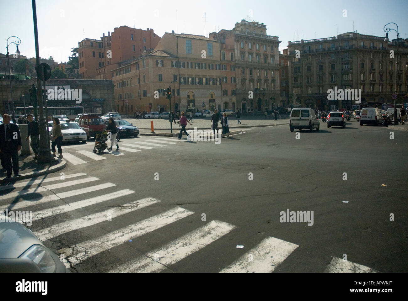 street scene in Rome, Italy Stock Photo - Alamy