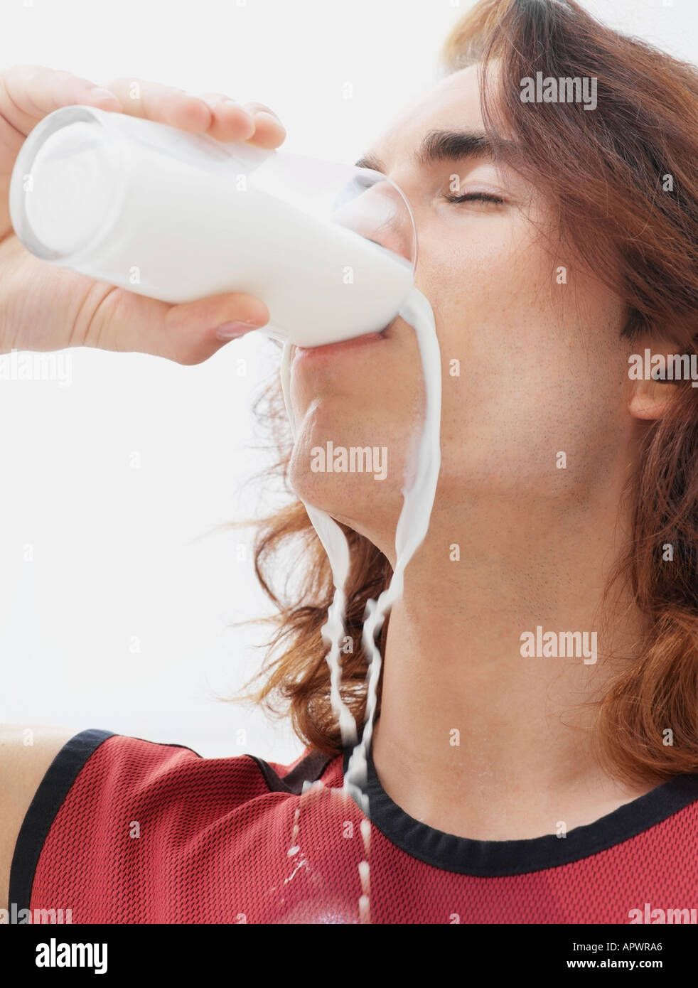 Spilling milk man hi-res stock photography and images - Alamy