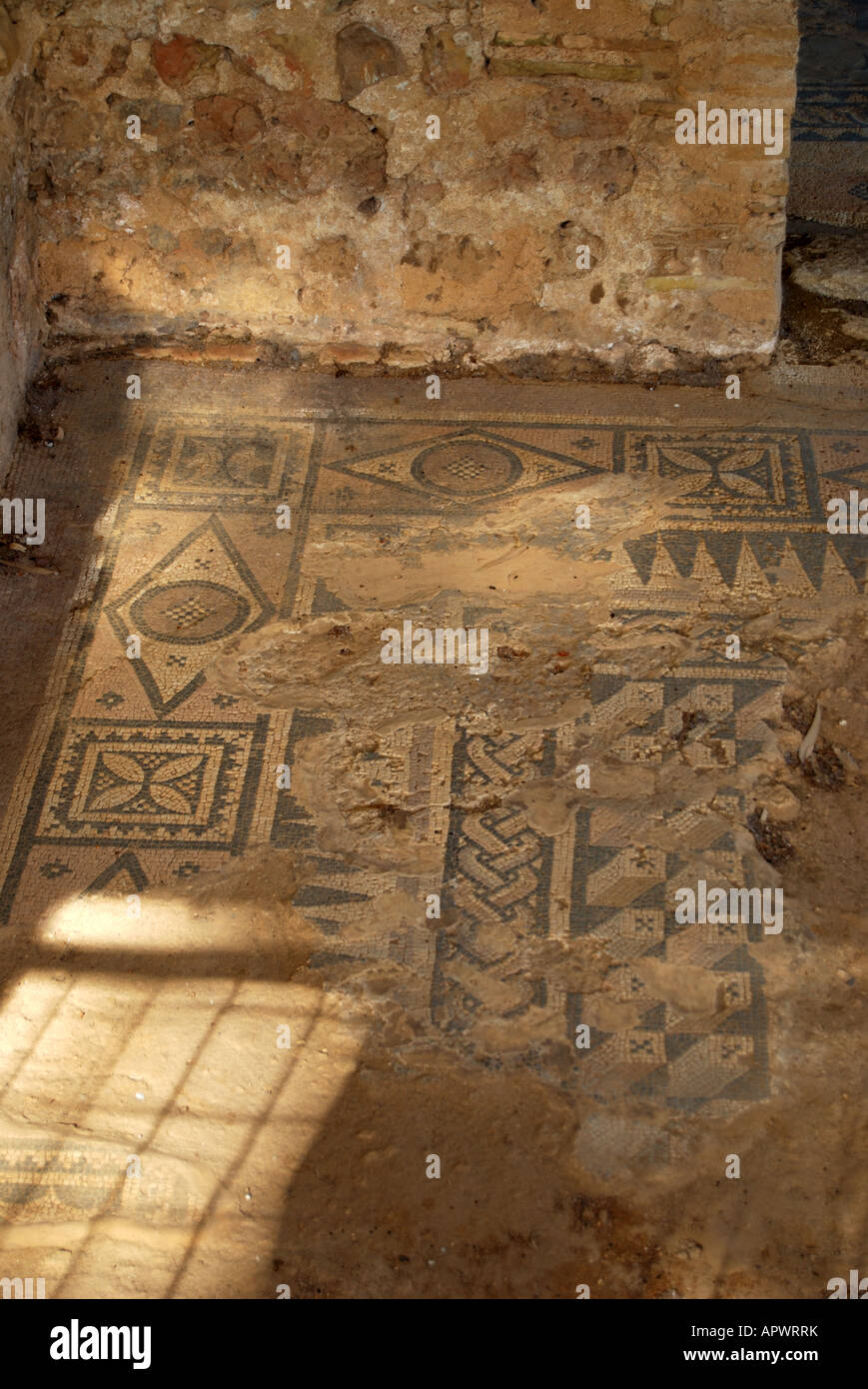 floor of roman villa skala kephalonia greece number 2640 Stock Photo ...