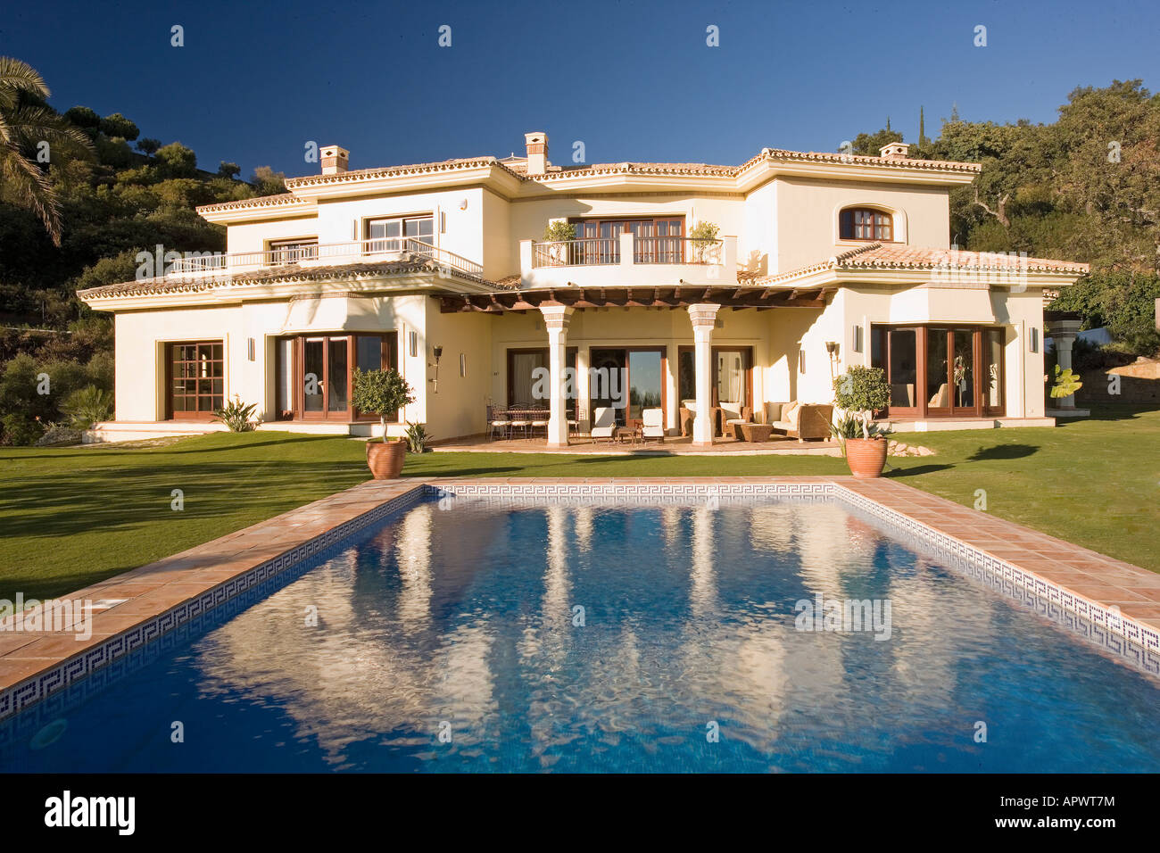 Spanish Mansions Pools
