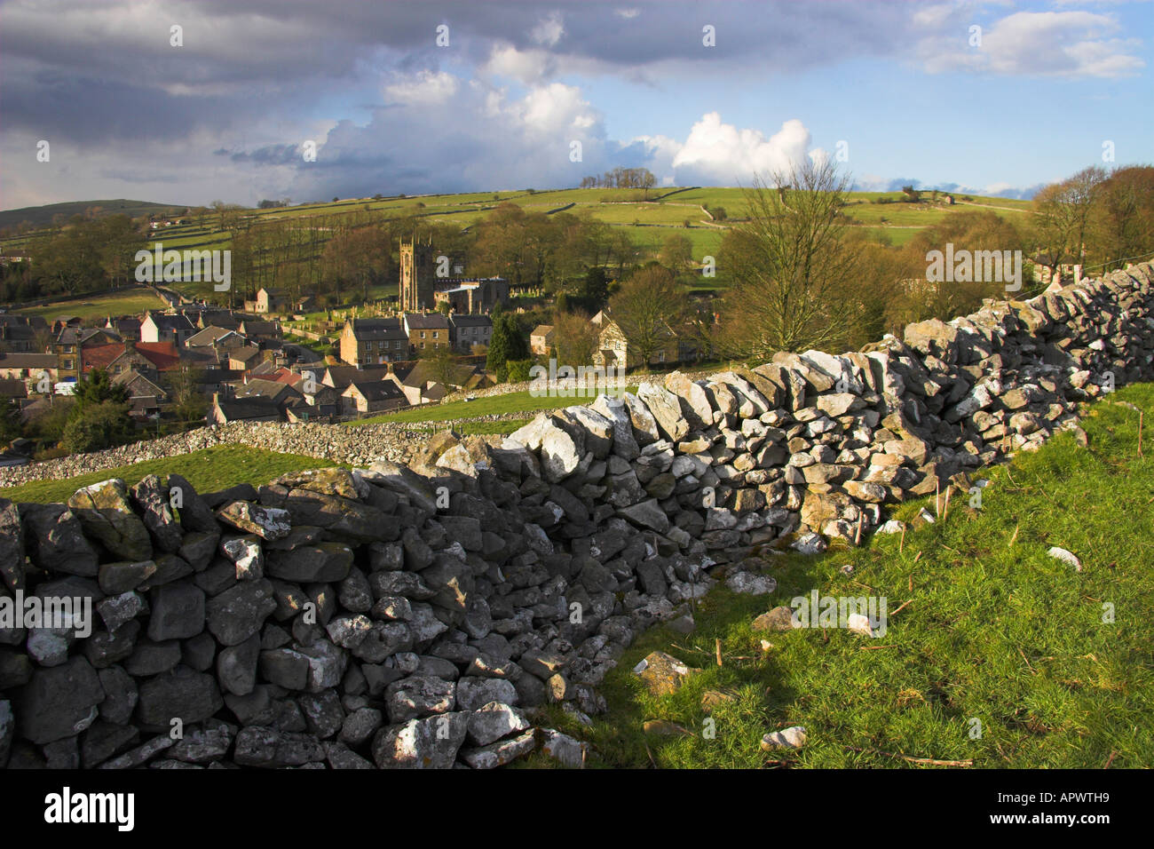 Hartington, Peak District National Park, Derbyshire, England, UK Stock ...