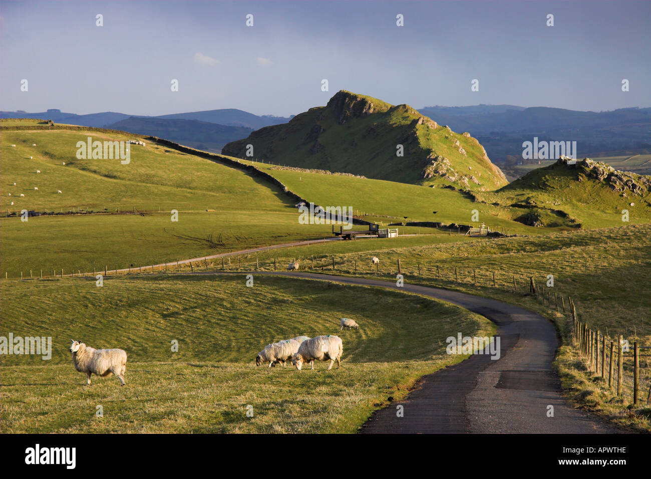 Chrome Hill from High Edge near Buxton, Peak District National Park ...