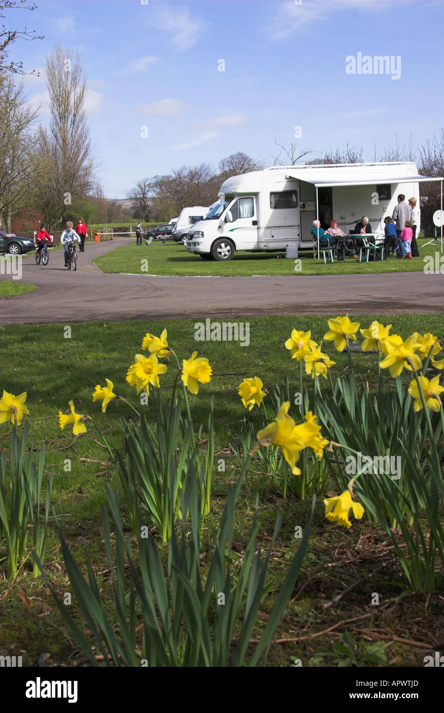Campsite (Camping and Caravanning Club site), Clitheroe, Ribble Valley ...