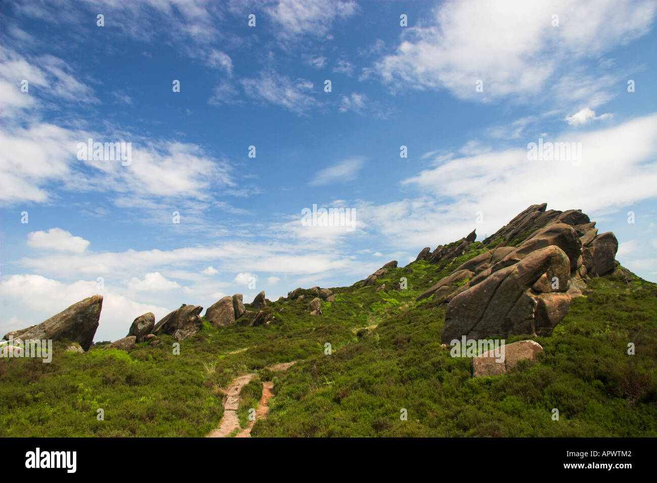 Ramshaw Rocks, the Roaches, Peak District National Park, Staffordshire ...