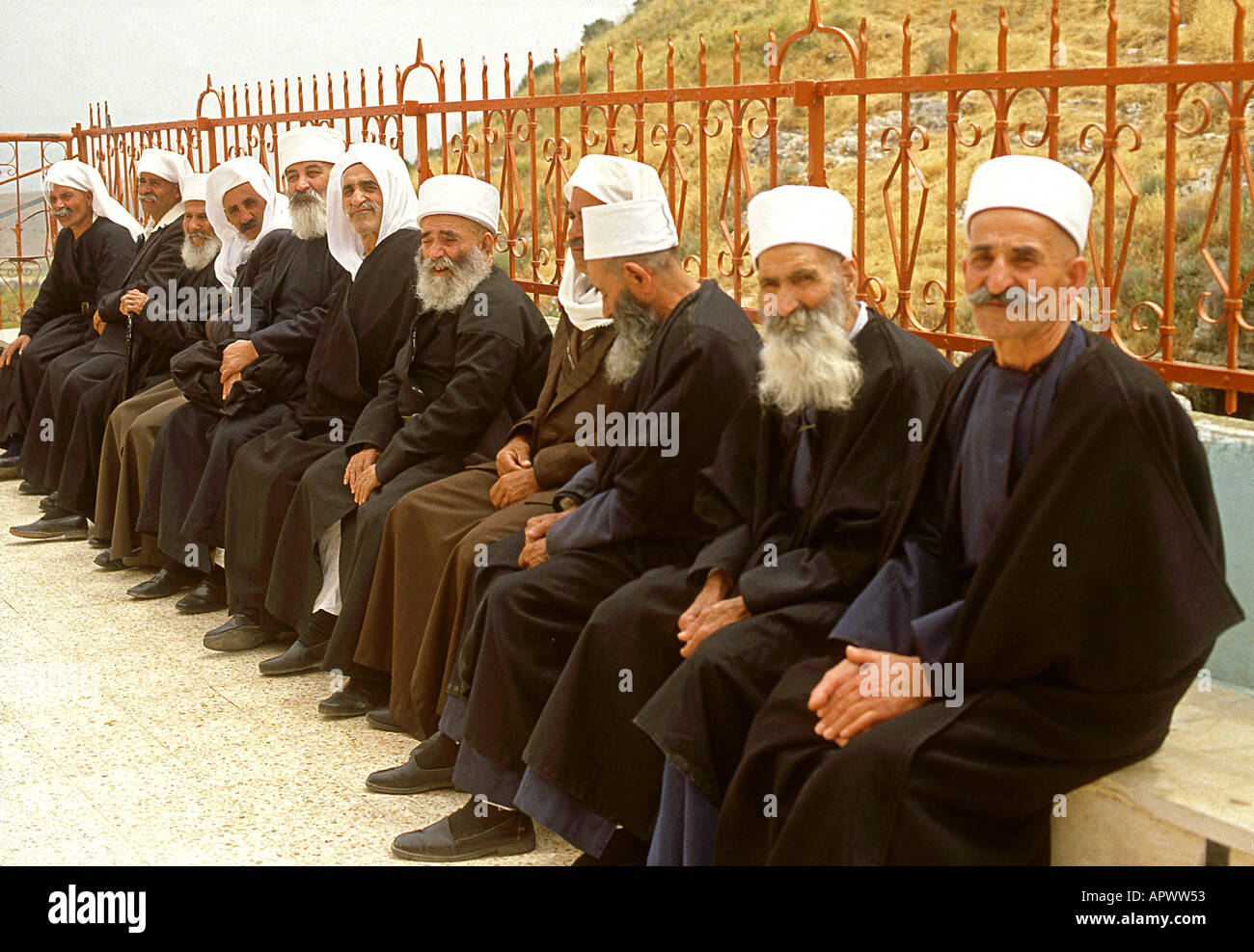 Druze men hi-res stock photography and images - Alamy