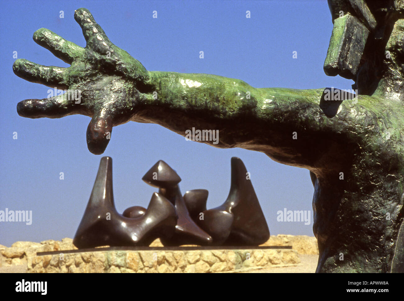 Sculptures at Israel Museum in Jerusalem Stock Photo - Alamy