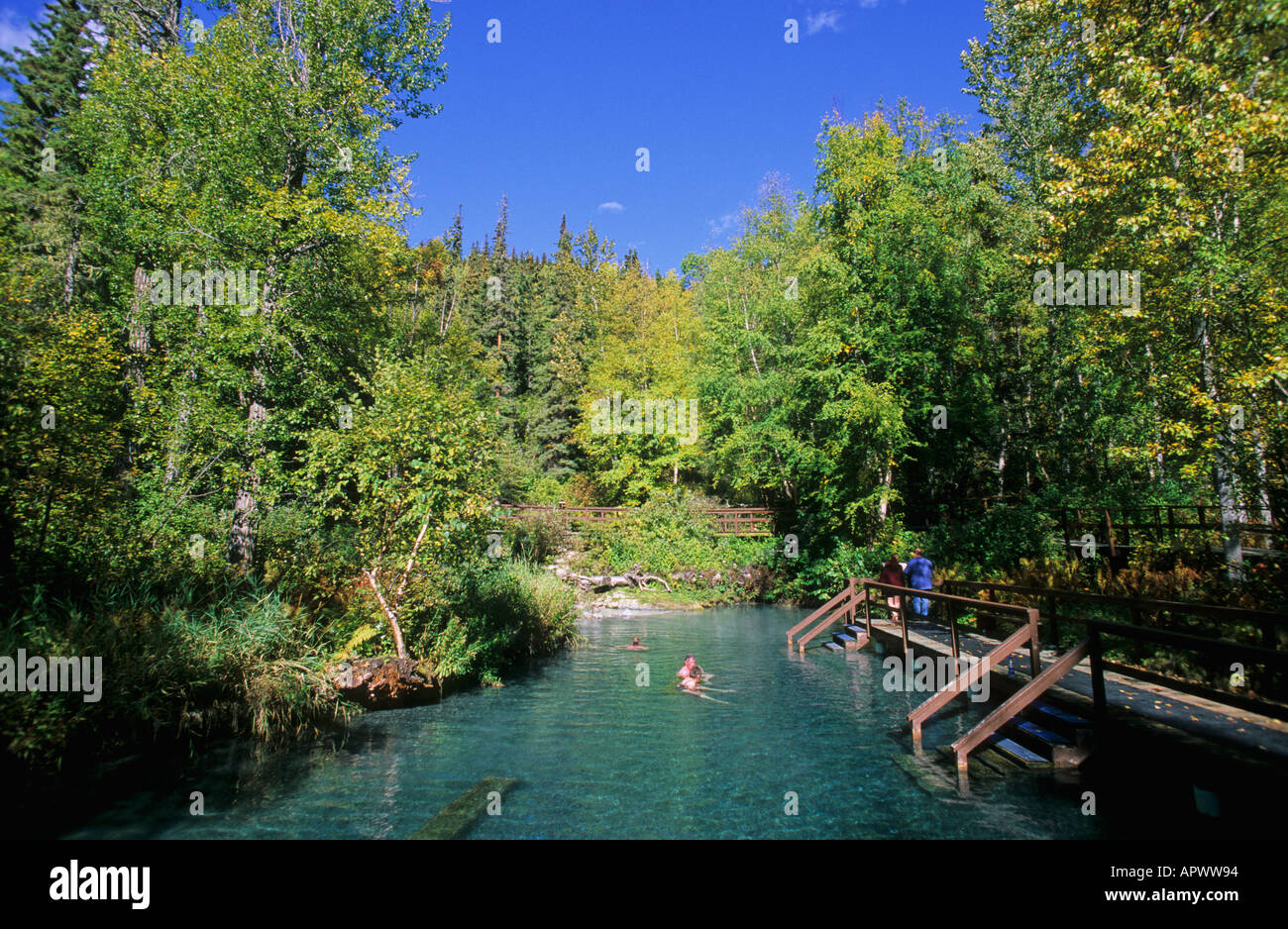 Liard springs hi-res stock photography and images - Alamy
