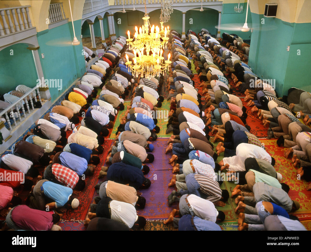 Friday Prayers at Mosque Stock Photo - Alamy