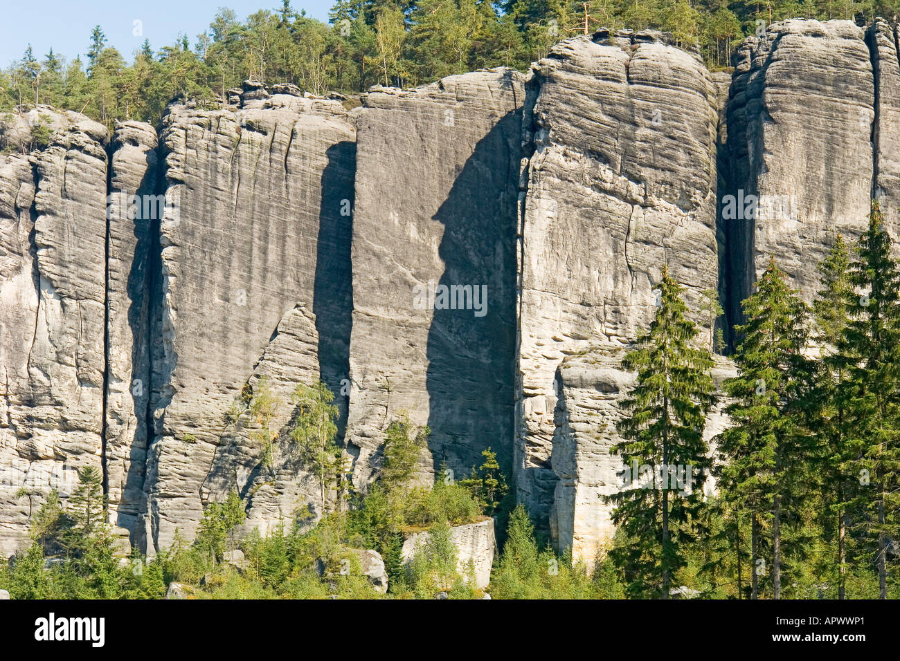 Teplice Adrspach Rocks Czech Republic Teplicke Skaly Stock Photo - Alamy