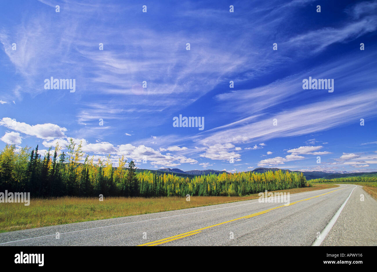 Highway route c hi-res stock photography and images - Alamy