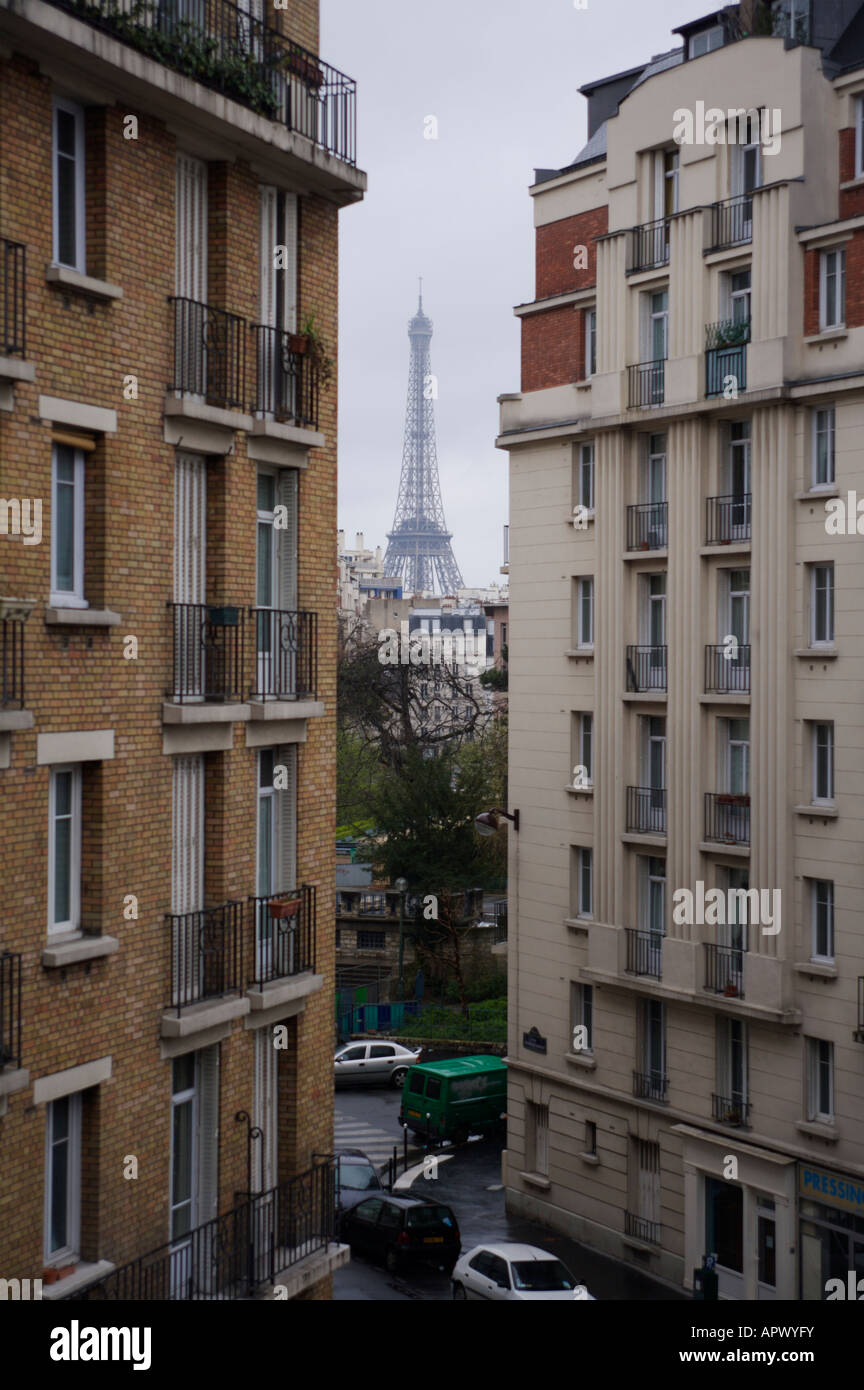 Suburban paris tower hi-res stock photography and images - Alamy