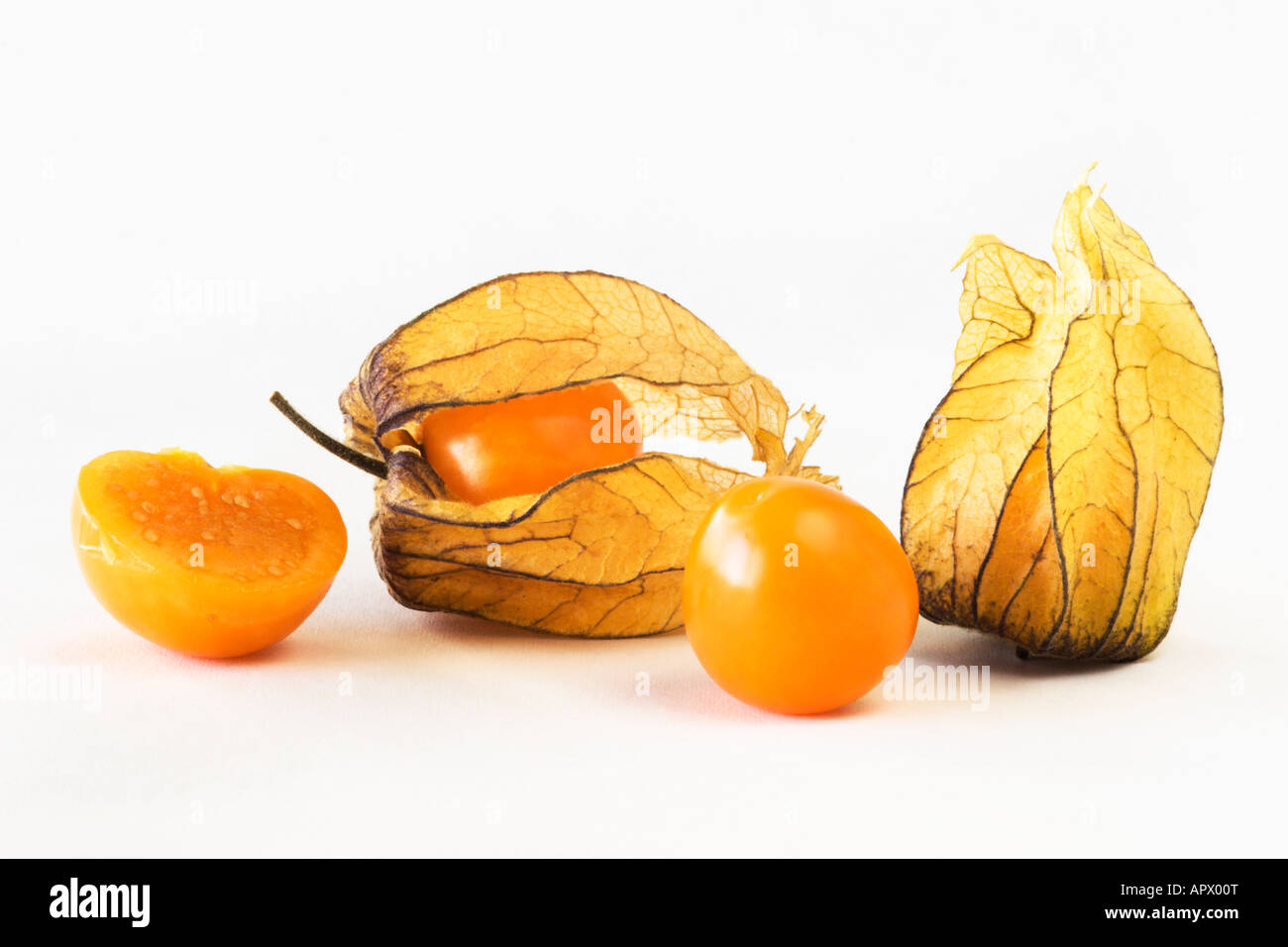 Physalis peruviana fruit close Cut Out Stock Images & Pictures - Alamy