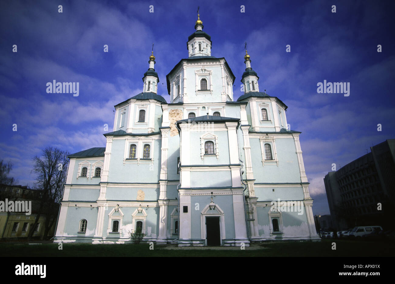 Russian Orthodox Church Sumy Ukraine Stock Photo - Alamy