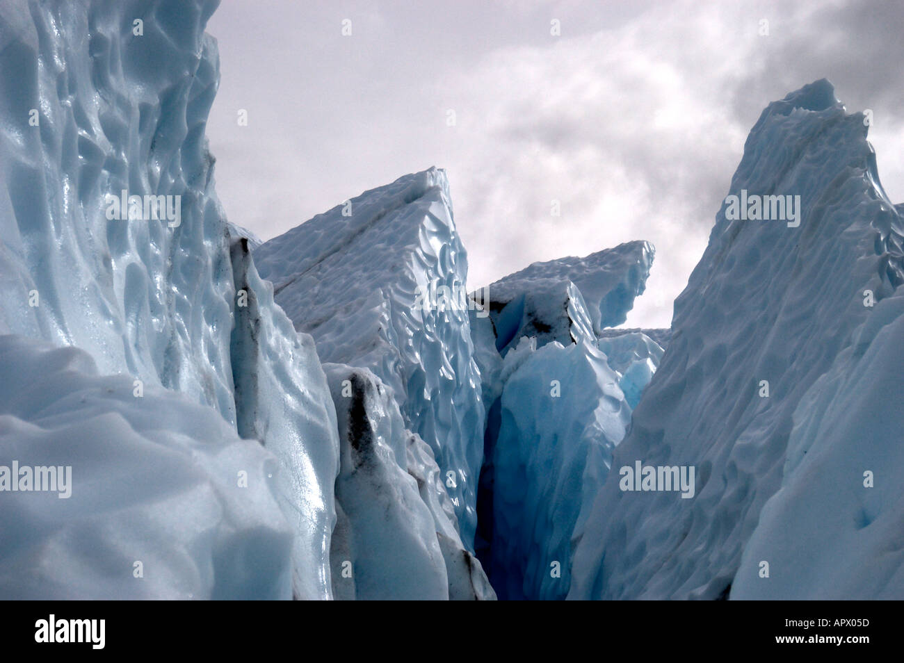 glacier ice Alaska Stock Photo - Alamy