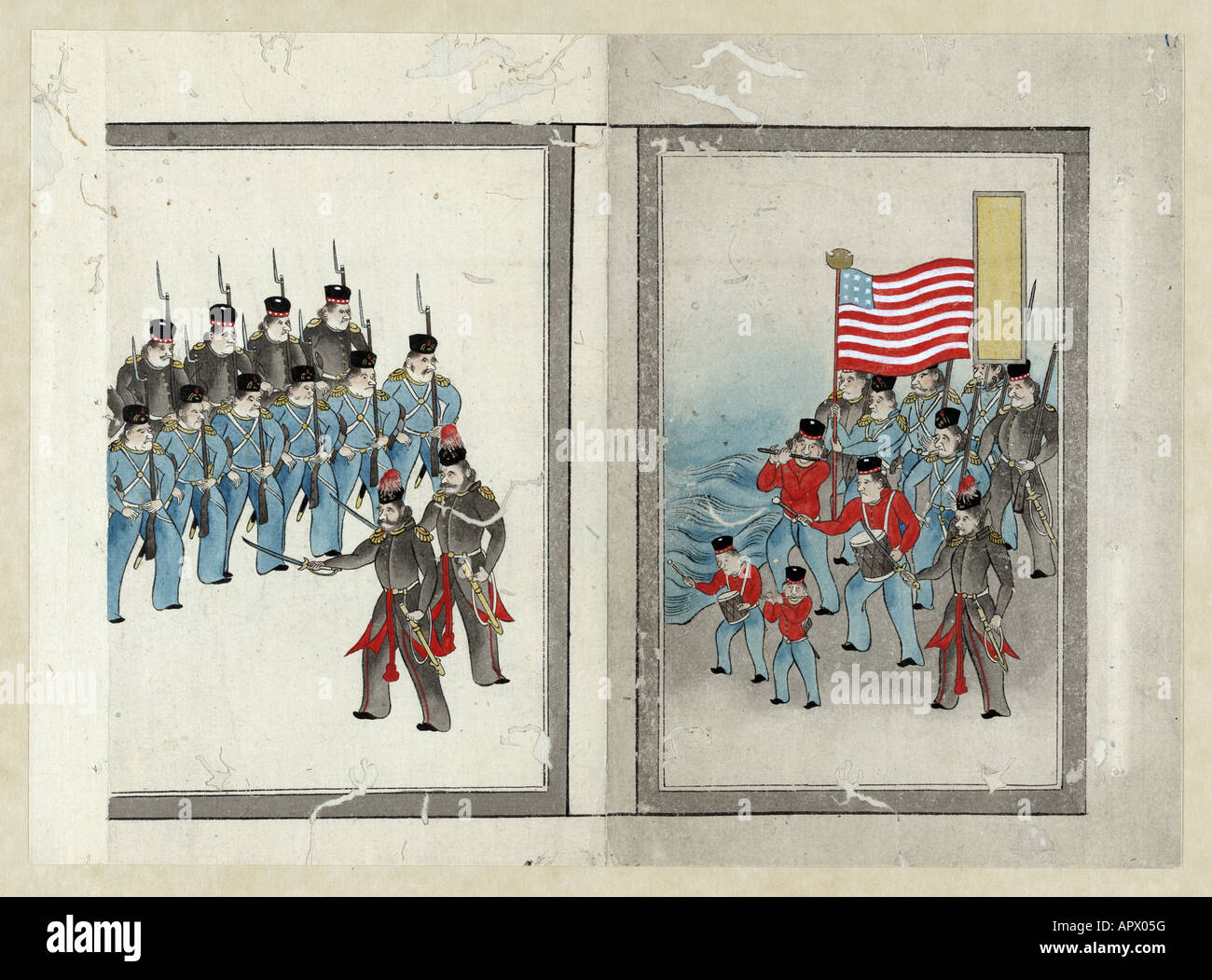 Commodore matthew perry japan hi-res stock photography and images - Alamy