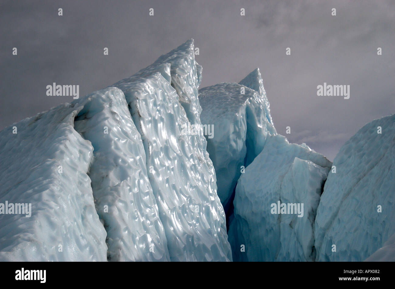 glacier ice Alaska Stock Photo - Alamy