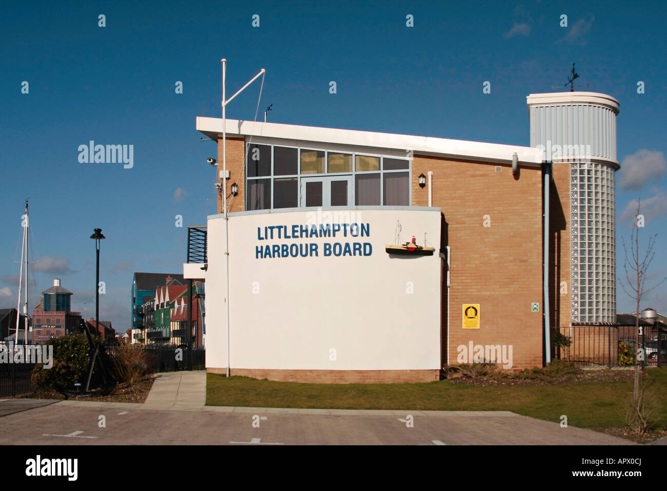 Littlehampton Harbour Office, West Sussex, England Stock Photo - Alamy