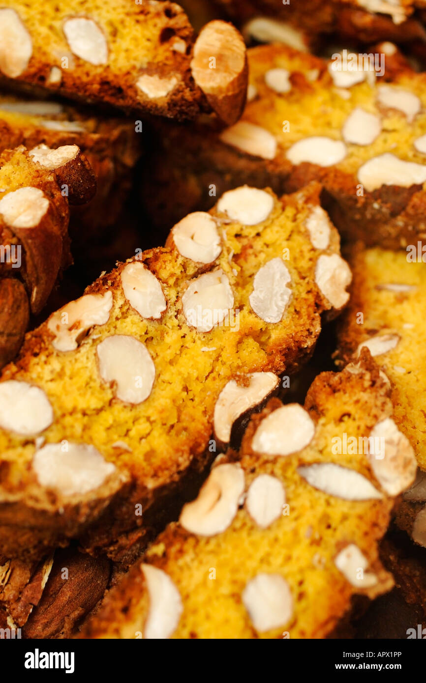 Biscotti cantuccini biscuits almonds hi-res stock photography and ...