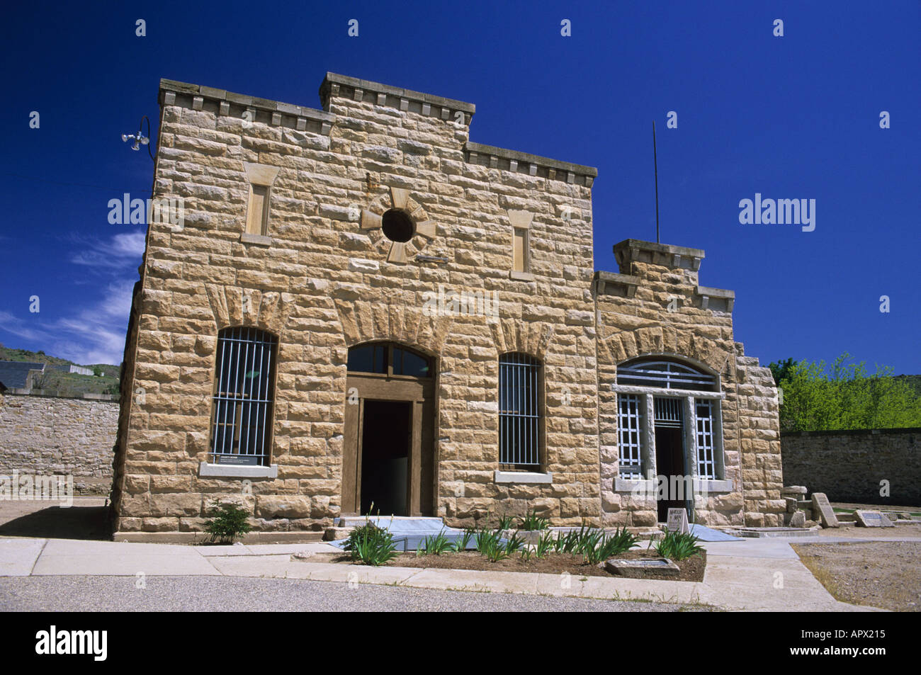 Old idaho penitentiary prison jail hi-res stock photography and images ...