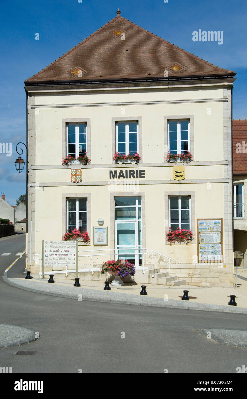Morey st denis town hall building hi-res stock photography and images ...