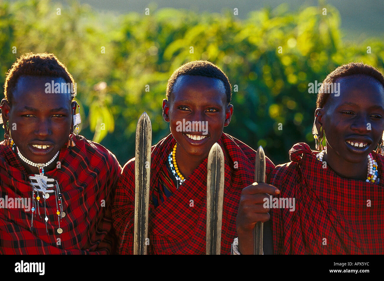 Masai Tribesmen Stock Photos & Masai Tribesmen Stock Images - Alamy