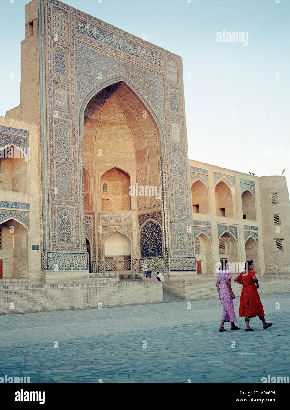 Mosque in Bukhara, Silk Road, Uzbekistan Stock Photo - Alamy