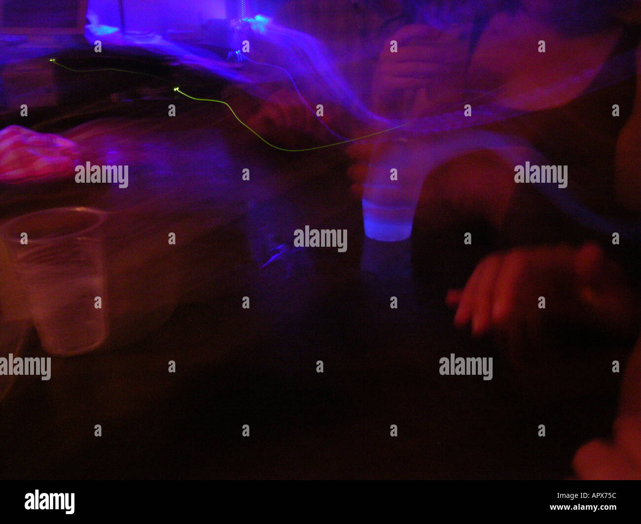 Social gathering party blurred hi-res stock photography and images - Alamy