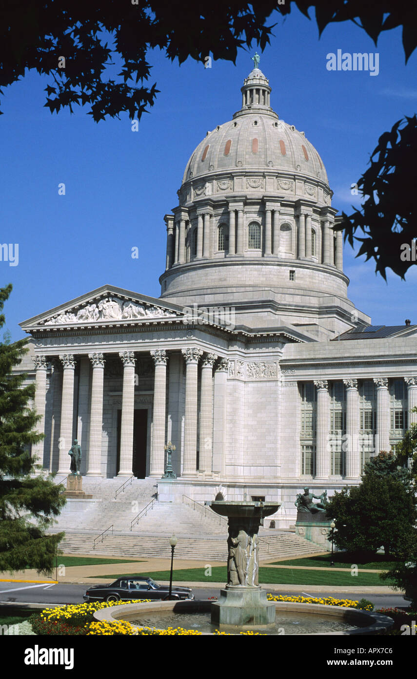 The capitol building in Jefferson City Missouri Stock Photo - Alamy