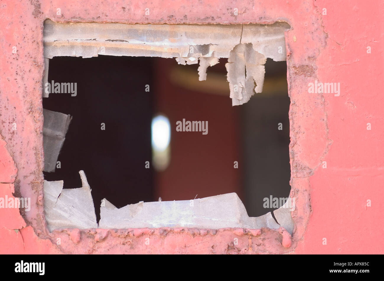 pink window frame Stock Photo - Alamy
