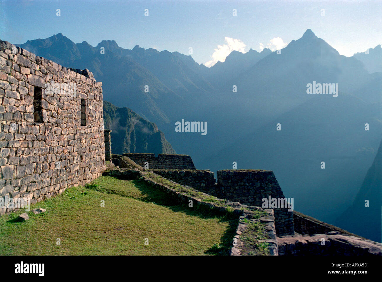 The lost Inca city of Machu Picchu in Peru Stock Photo - Alamy