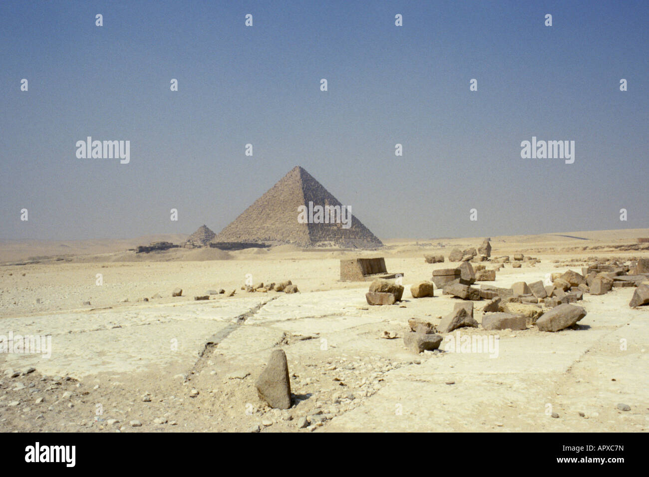 Great pyramid at Giza Stock Photo - Alamy